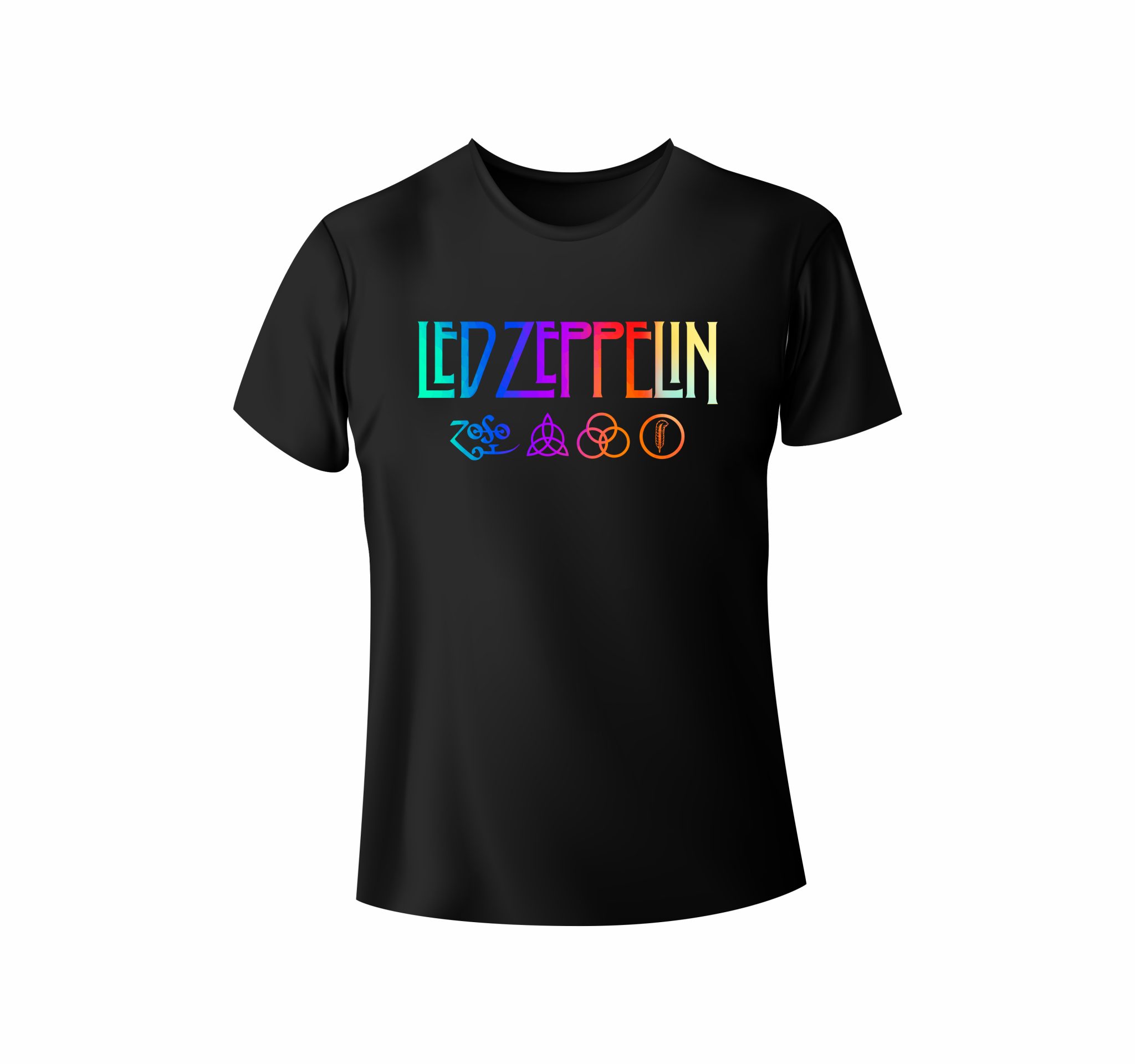 LED ZEPPELIN Color Logo Artwork - Print Shop | Mitalex