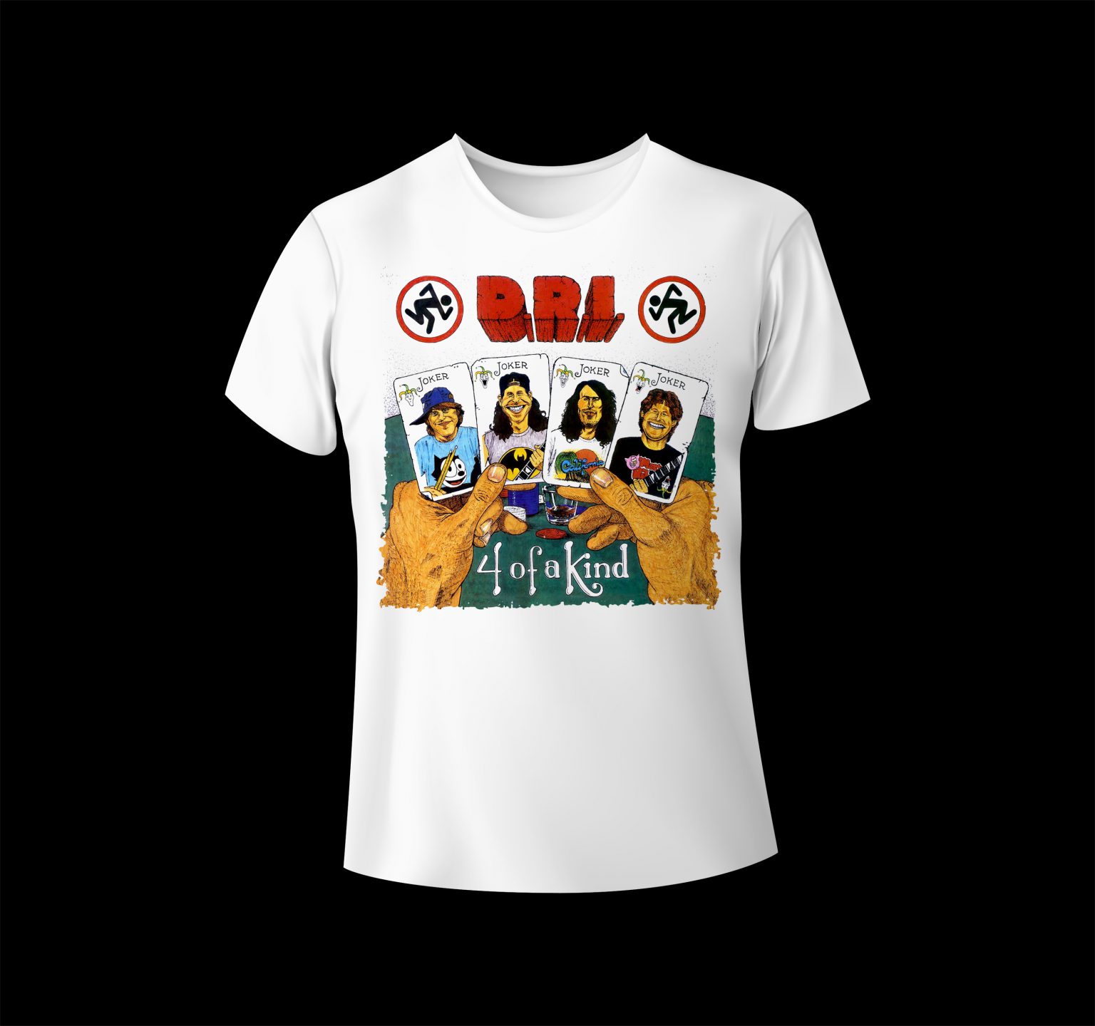 D.R.I. 4 of A Kind album Artwork - Print Shop | Mitalex