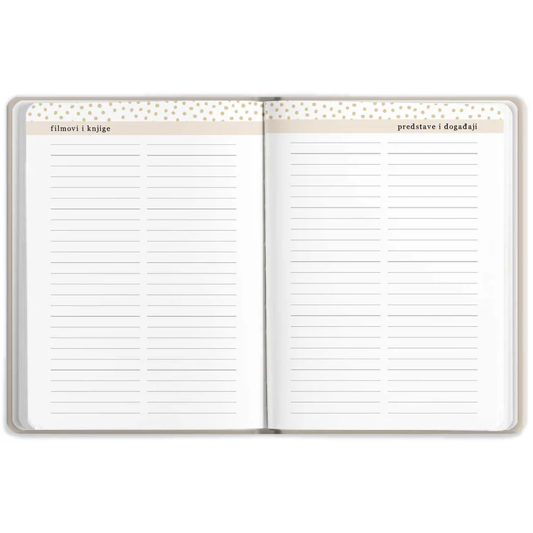 Ženski rokovnik 2026 Zahvalnost - Print Shop | Mitalex